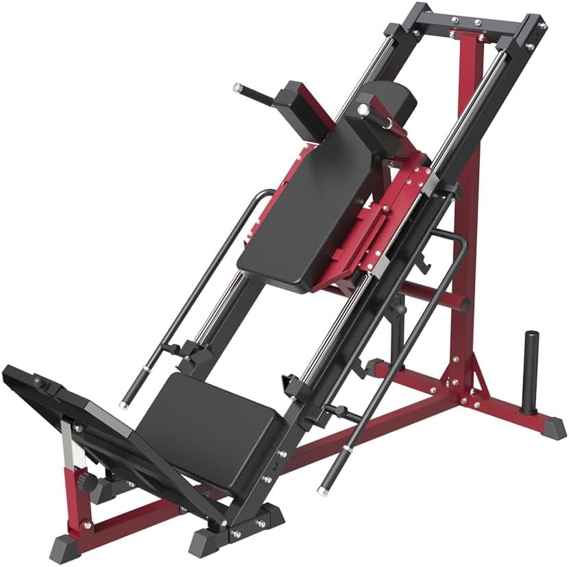 Leg Press Hack Squat Machine, Professional Adjustable Leg Exercise ...