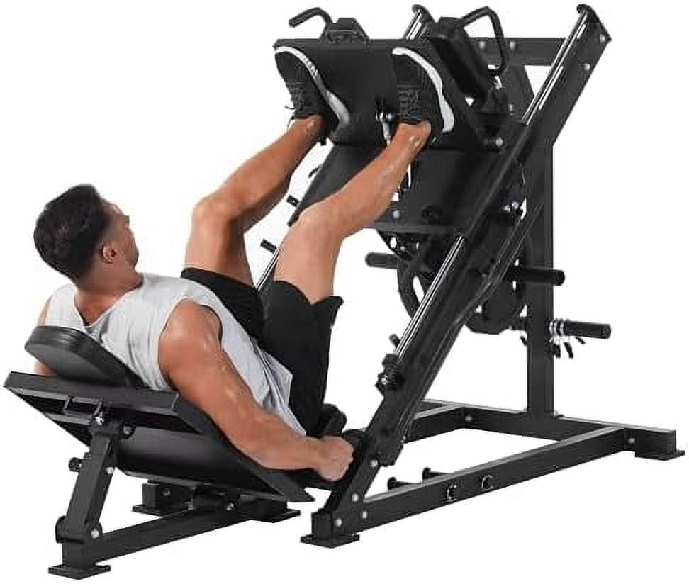 Leg Press Hack Squat Machine, Professional Adjustable Leg Press Machine ...