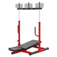 Leg Press Machine, Vertical Leg Press with Adjustable Leg, Back & Head ...