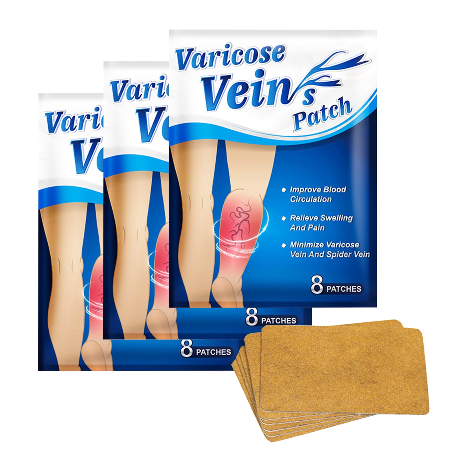 Leg Renew Varicose Veins Patch, Professional Varicose Veins Patch for ...