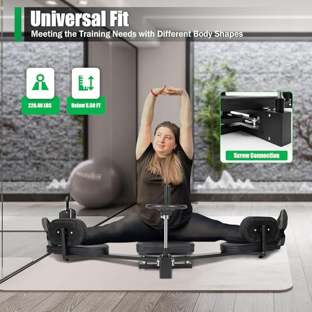 Leg Stretcher, 3 Bar Leg Split Stretching Machine, Flexibility Stretching Equipment for Ballet ...
