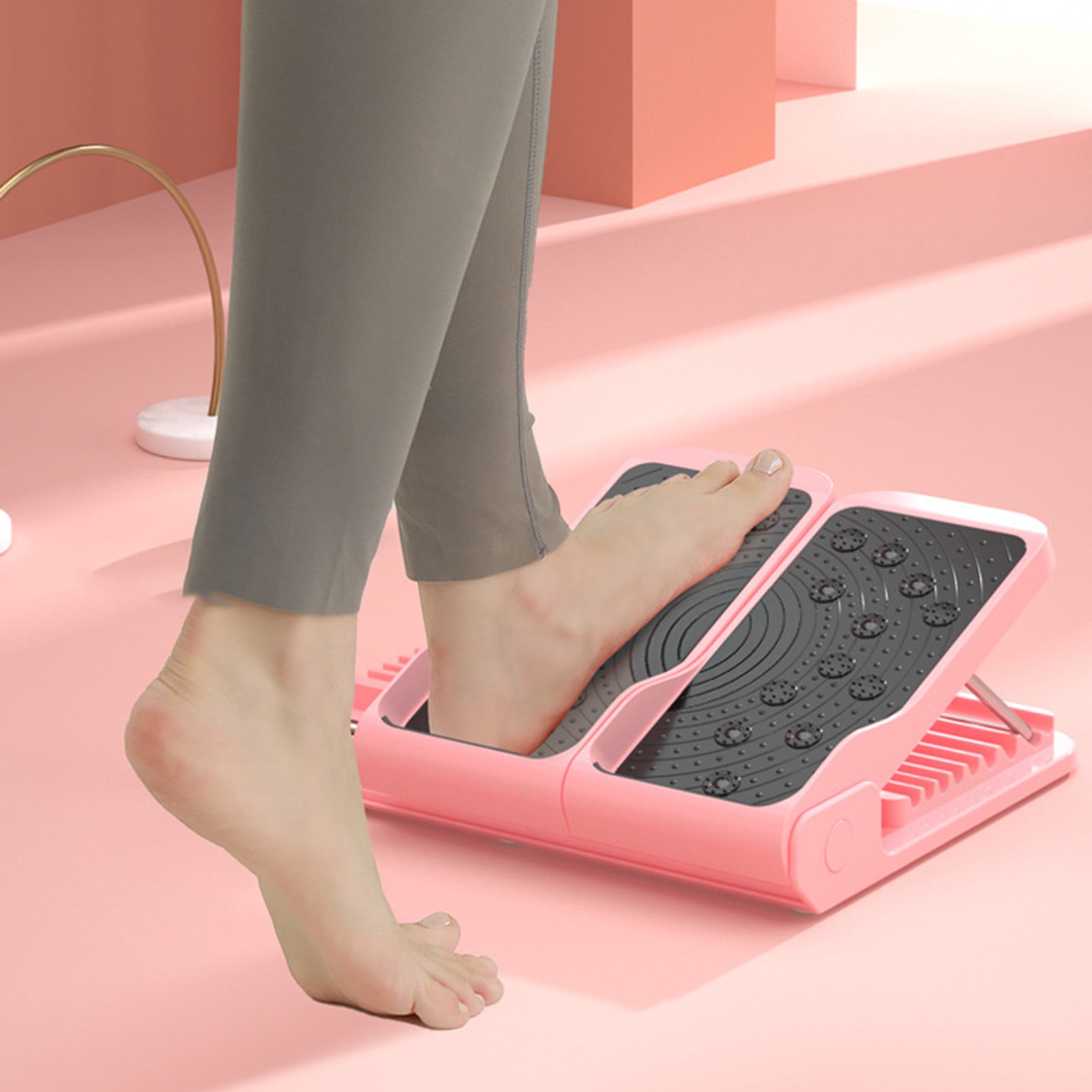 Leg Stretcher Foldable Anti-slip 9 Gear Adjustable Magnetic Therapy ...