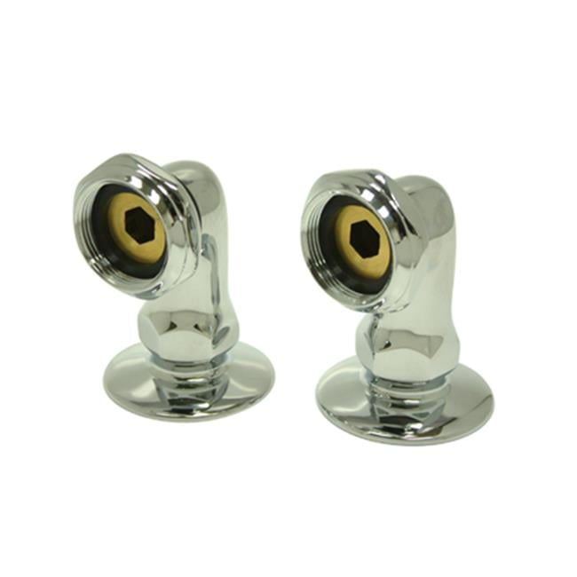 Leg Tub Filler Riser - Polished Chrome Finish - Sold In Pairs - Walmart.com
