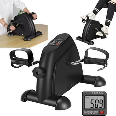 Under Desk Bike, DAEYEGIM Mini Exercise Bike Pedal Exerciser Portable ...