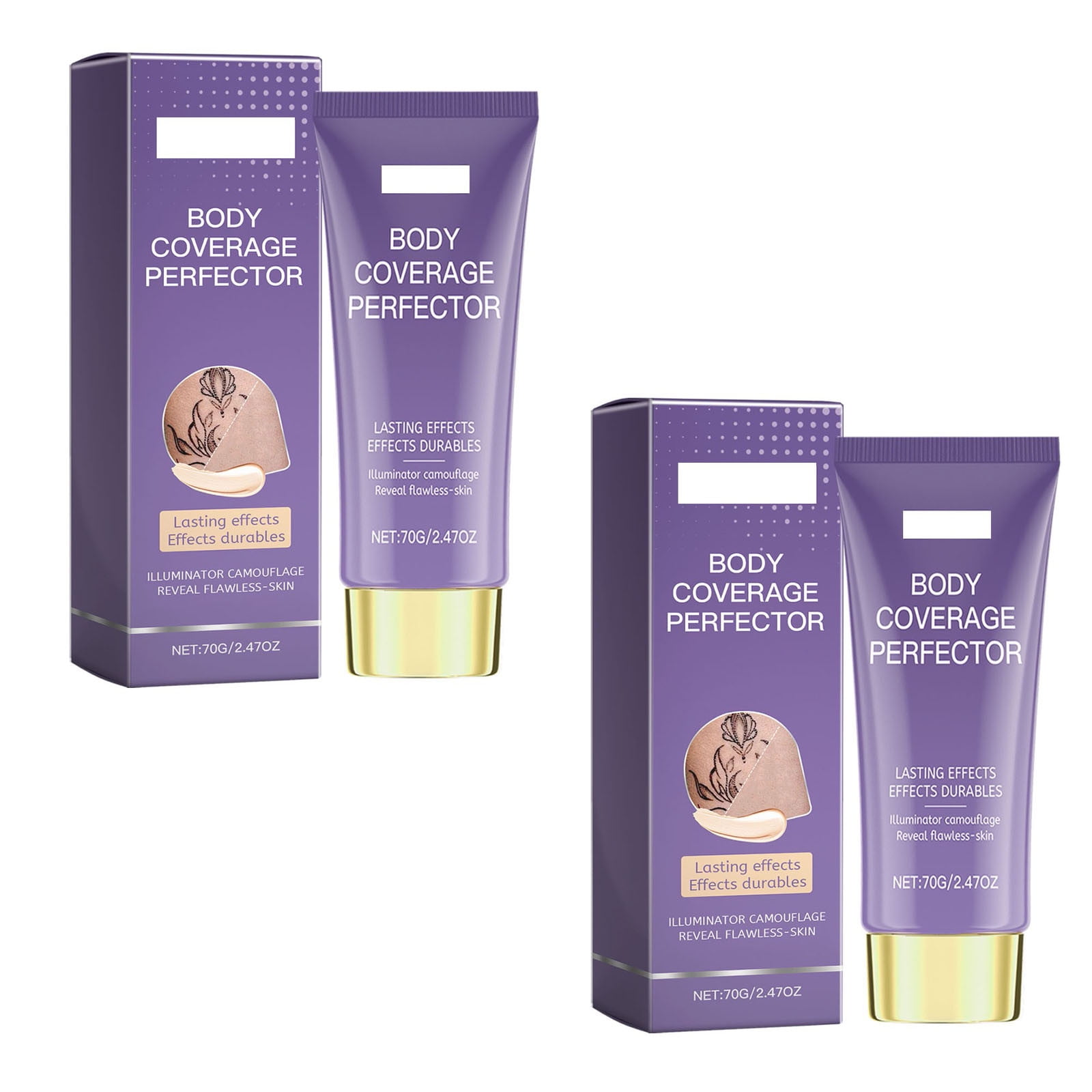 Leg and Body Makeup - Body Coverage Perfector – Waterproof Leg & Body ...