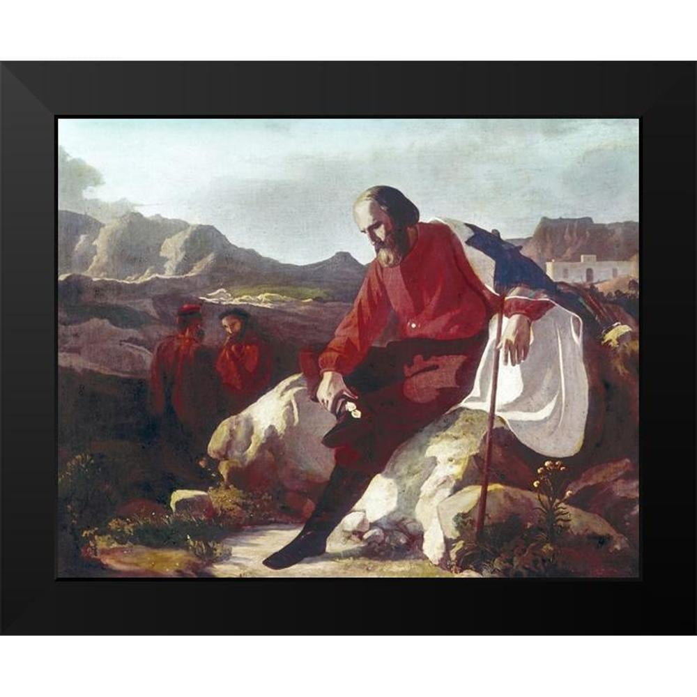 Lega, Silvestro 24x20 Black Modern Framed Museum Art Print Titled ...