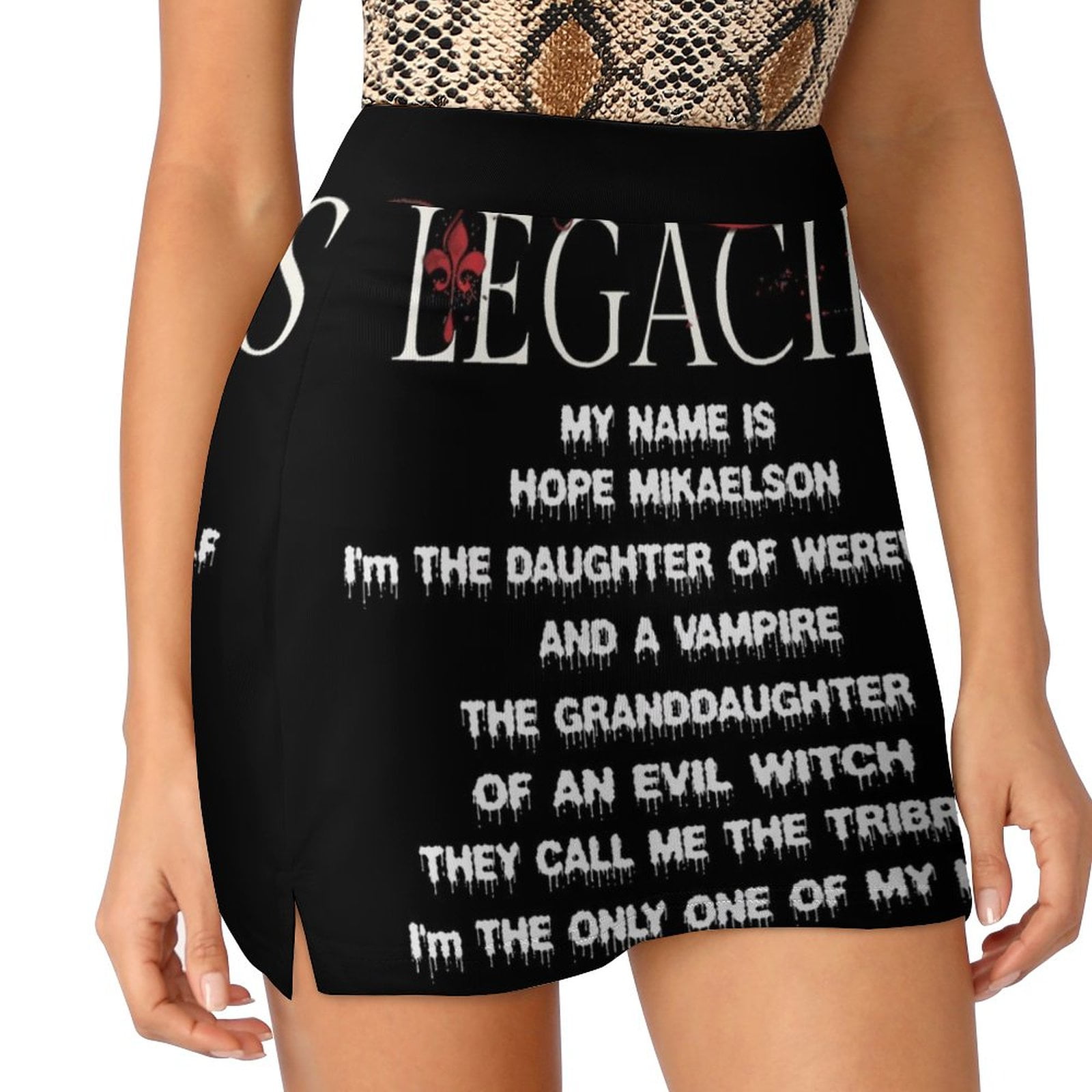 Legacies spin-off of The s Light Proof Trouser Skirt Female skirt ...