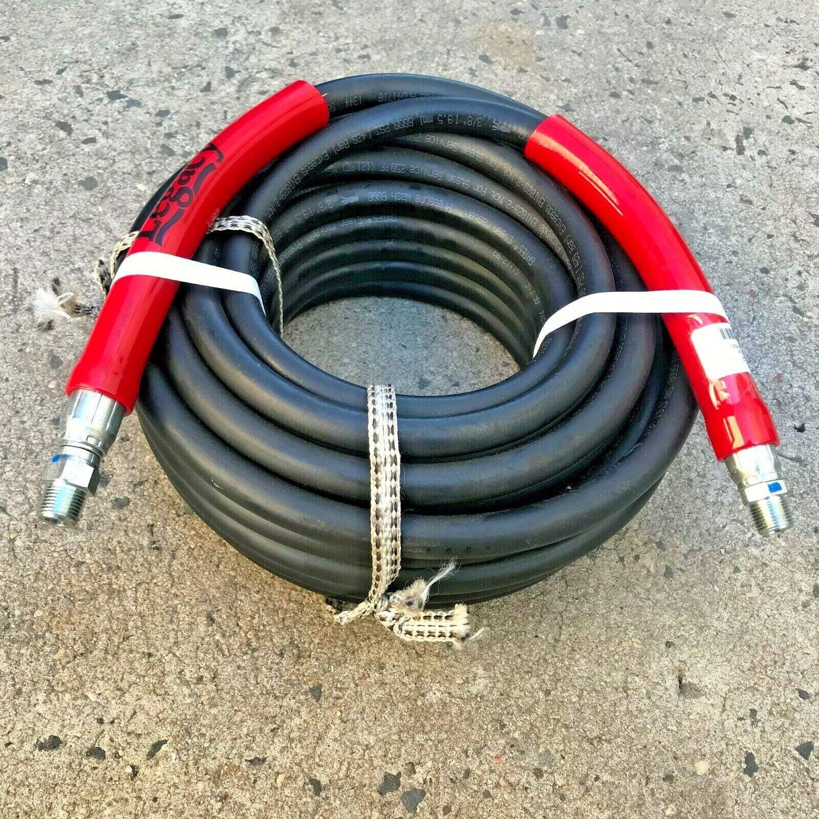 Legacy 2-Wire 6000 PSI Black Hose - 50' x 3/8" ID - Walmart.com