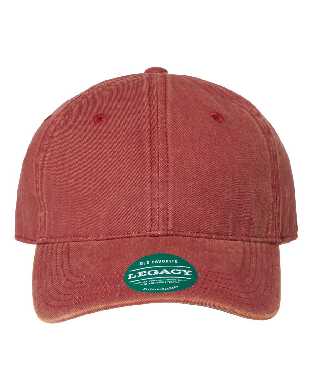 Legacy B93295700 Old Favorite Solid Twill Cap, Cardinal - Adjustable ...