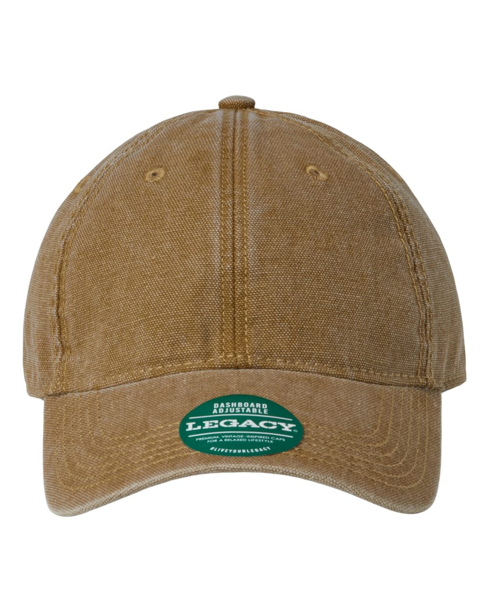 Legacy B93395630 Dashboard Solid Twill Cap, Camel - Adjustable Size - Walmart.com