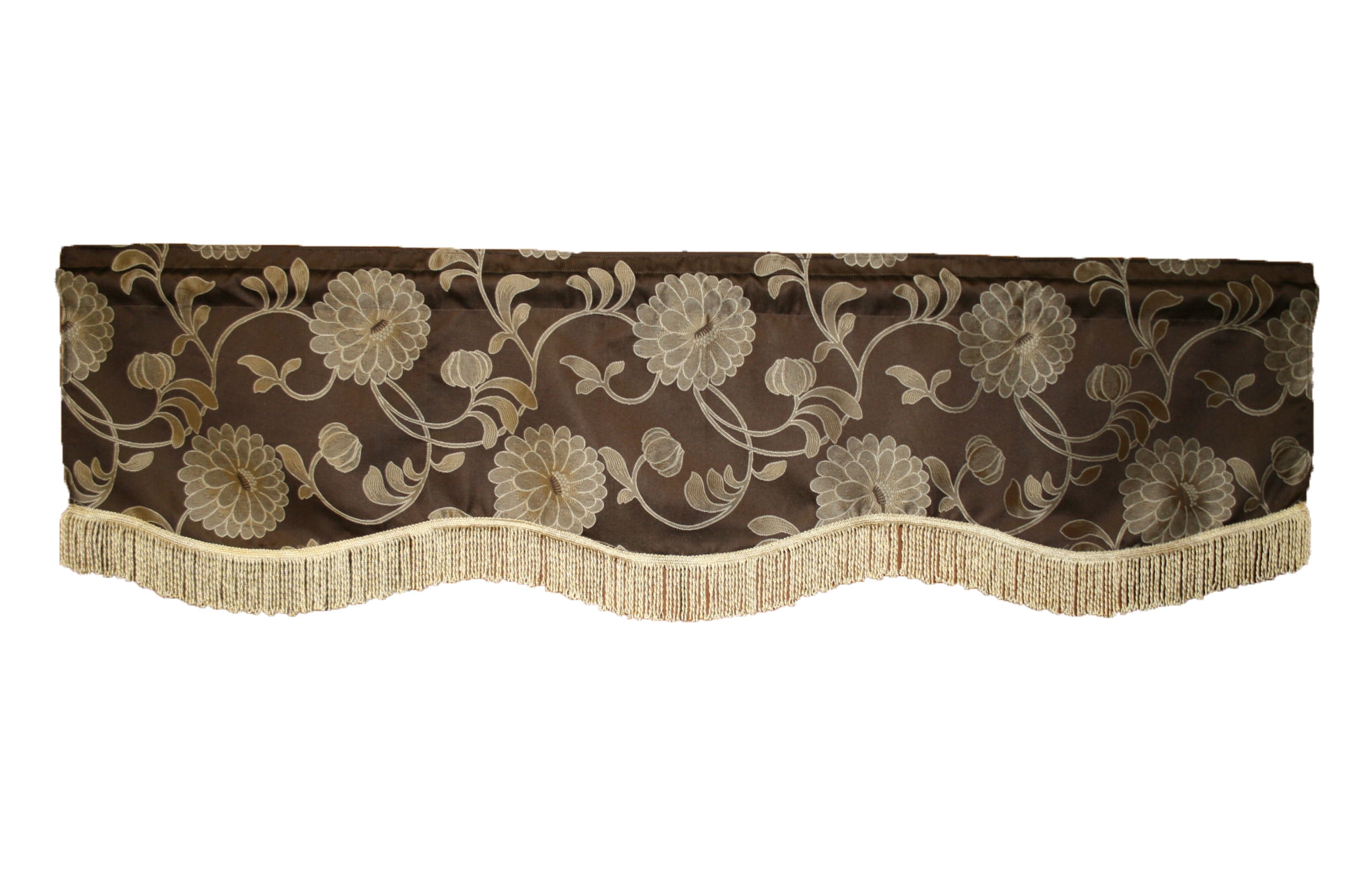 Legacy Damask 60" X 15" Window Valance - Walmart.com