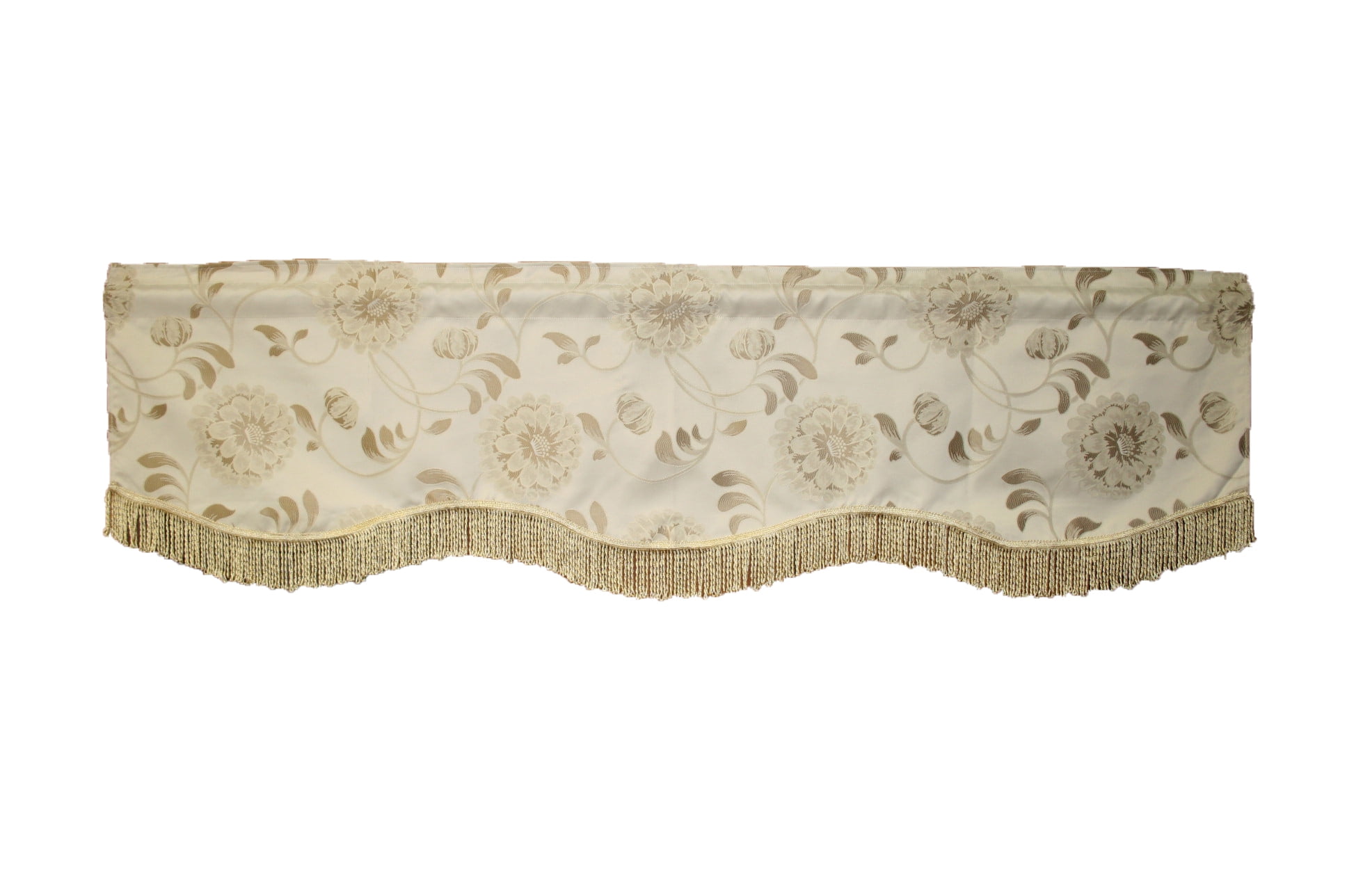 Legacy Damask 60" X 15" Window Valance - Walmart.com