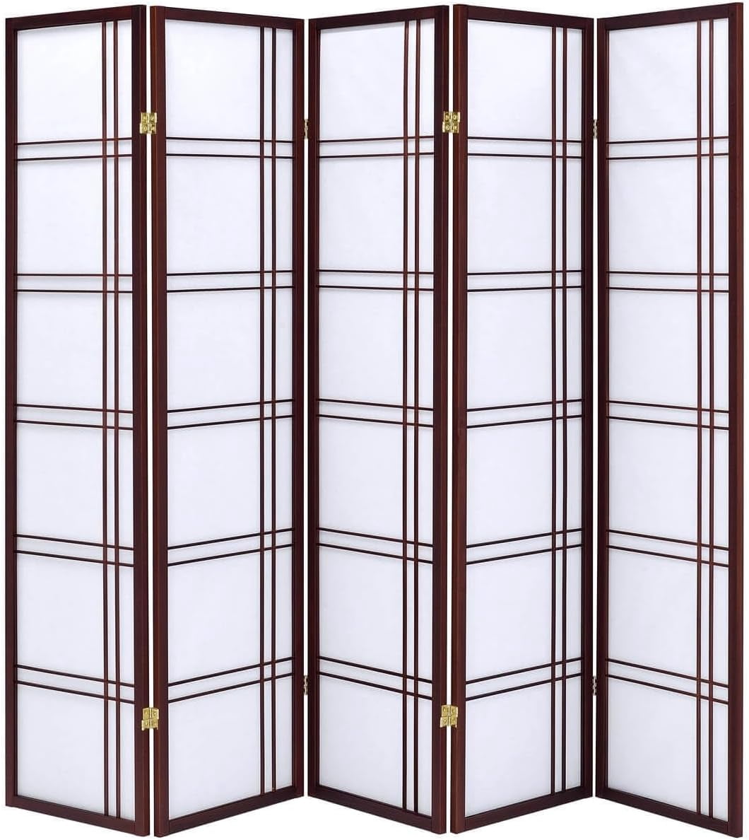 Legacy Decor 3 Panels Room Divider Privacy Screen Shoji Style White ...