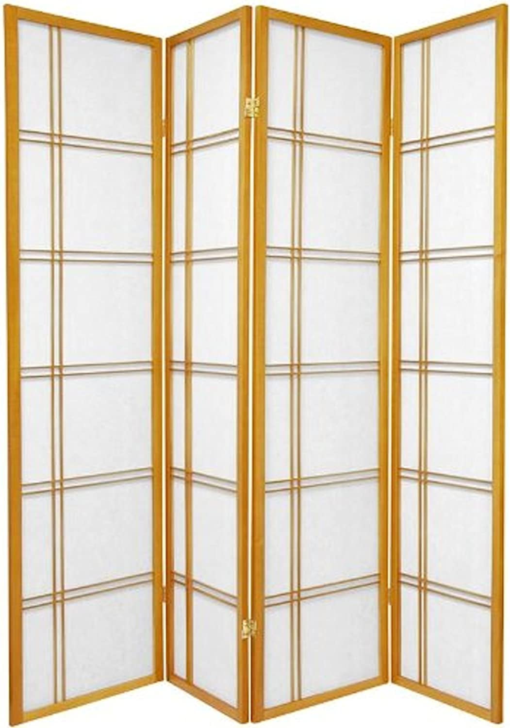 Legacy Decor 3 Panels Room Divider Privacy Screen Shoji Style White ...