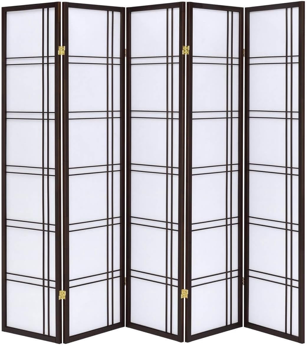 Legacy Decor 3 Panels Room Divider Privacy Screen Shoji Style White ...