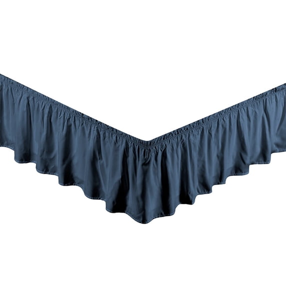 Legacy Decor Bed Skirt Dust Ruffle 100% Brushed Microfiber with 14 ...