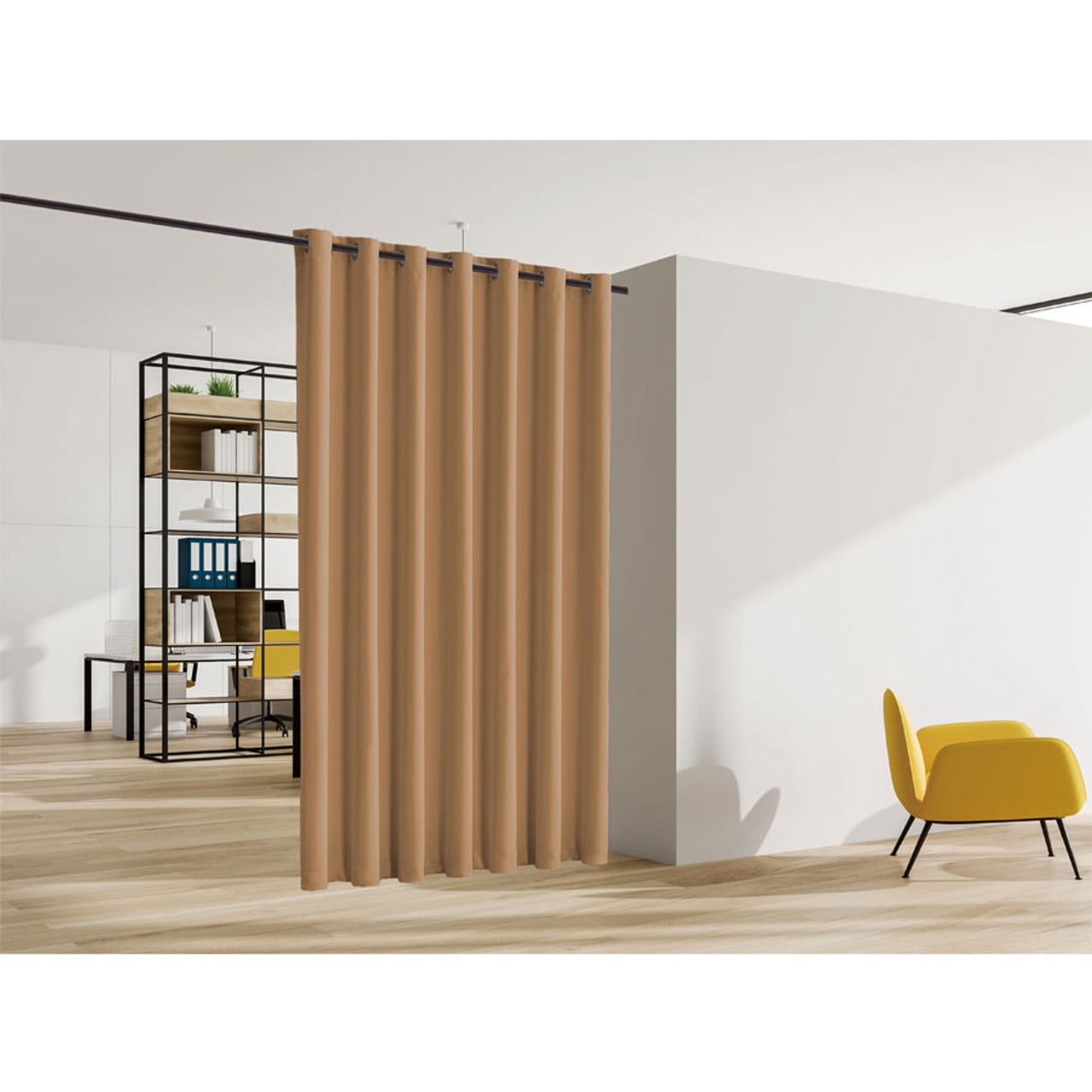 Legacy Decor Blackout Room Divider Panel Privacy Partition Heavyweight ...