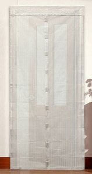 Legacy Decor Mesh Insect Screen, Retractable, White, 39x86, Magnetic ...