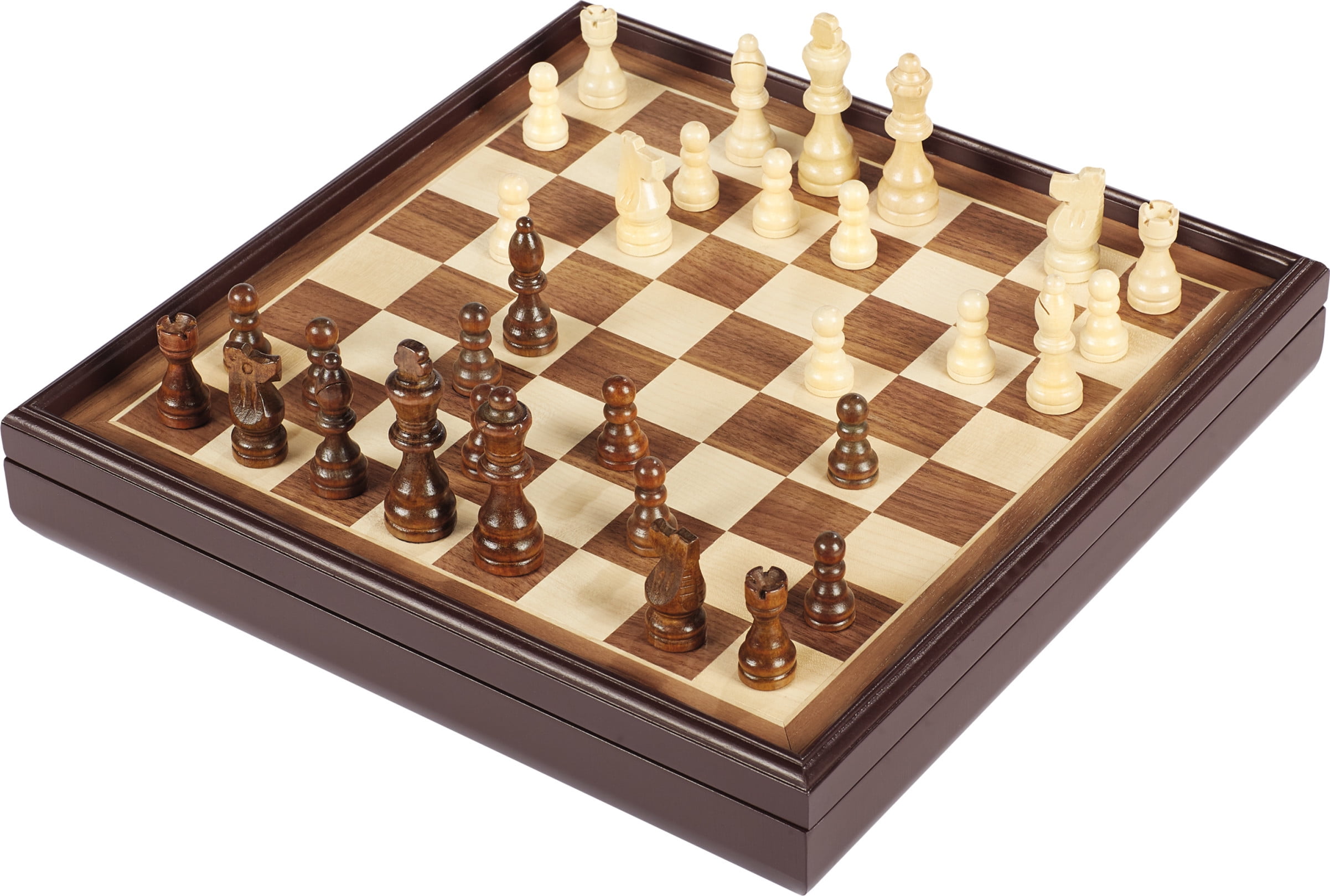 Legacy Deluxe Chess & Checkers Set, Classic Board Game - Walmart.com