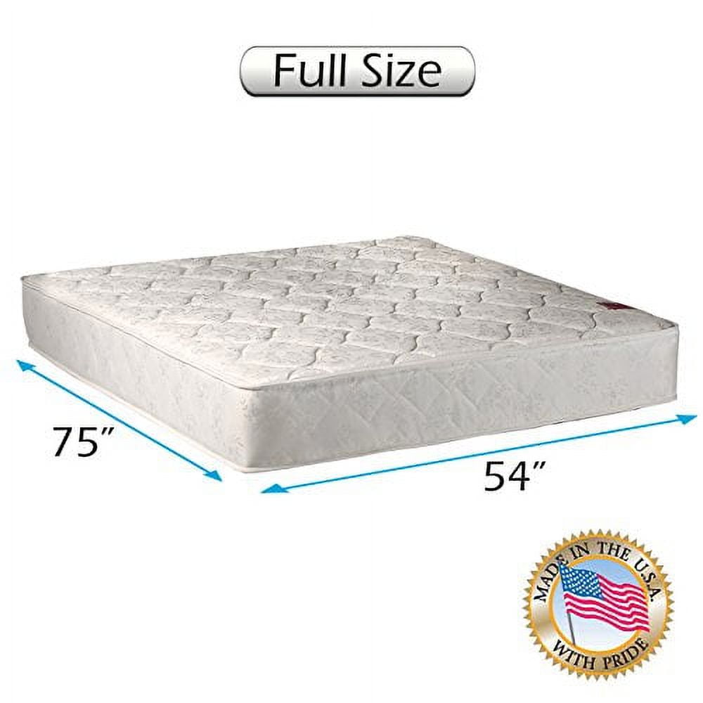 Legacy Full Size (54"x75"x8") Mattress Only - Fully Assembled, Good for ...
