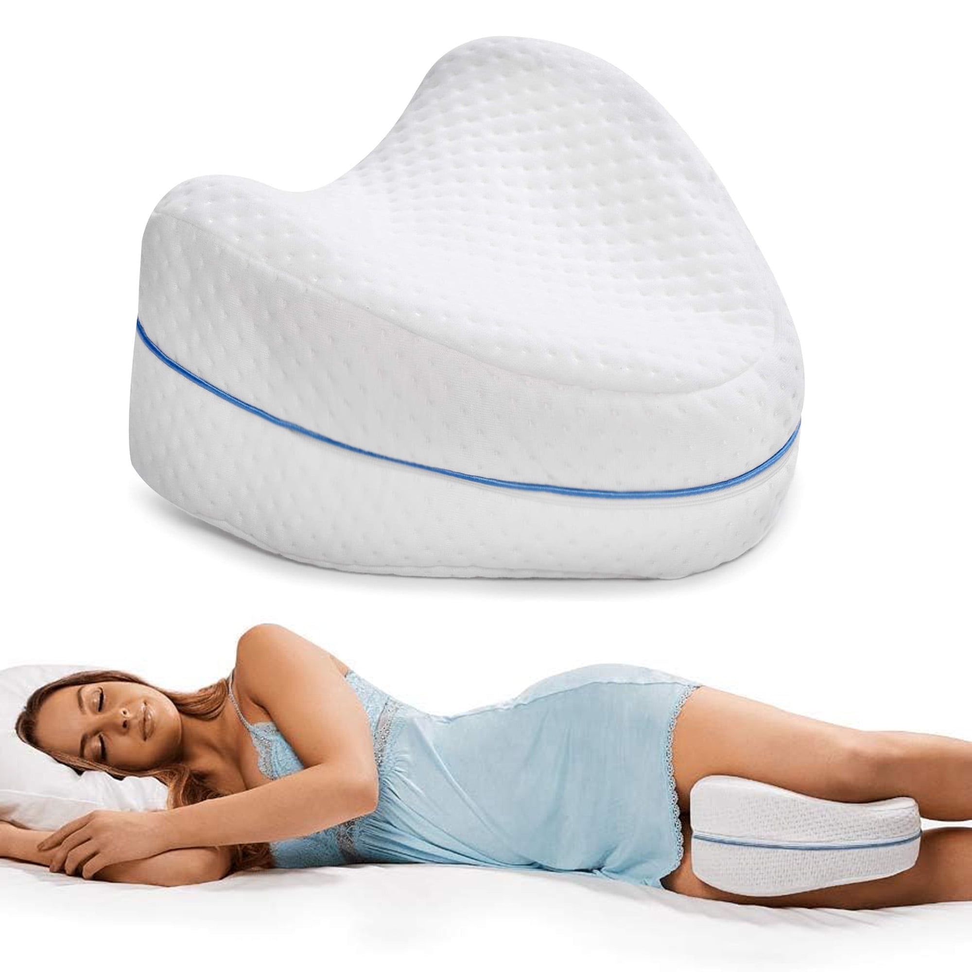 Legacy Leg & Knee Foam Support Pillow Soothing Pain Relief for Sciatica ...