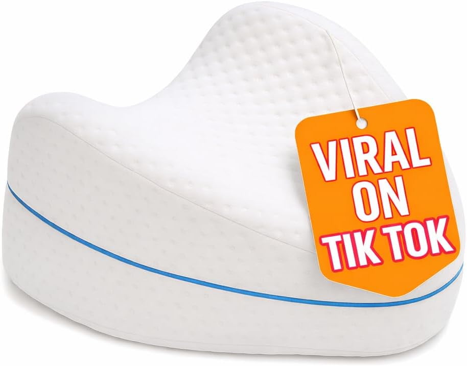 Legacy Leg & Knee Foam Support Pillow for Side Sleepers Soothing Relief ...