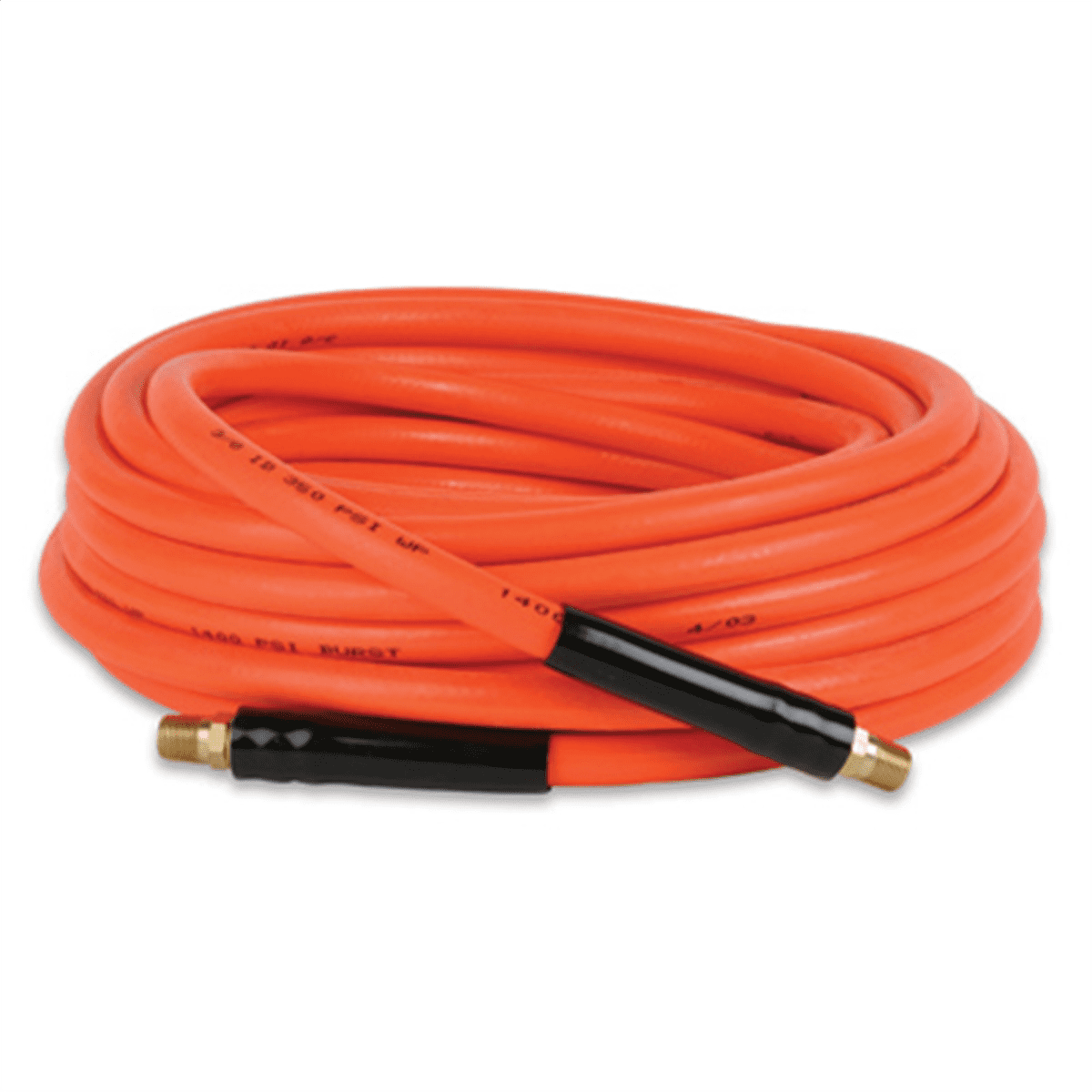 Legacy Manufacturing 3/8" X 50' ORANGE PVC AIR HOSE 1/4" ENDS - Walmart.com