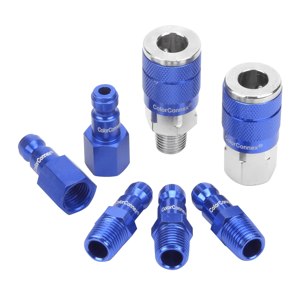 Legacy Manufacturing ColorConnex Coupler and Plug Kit, 7-Piece, Type C ...