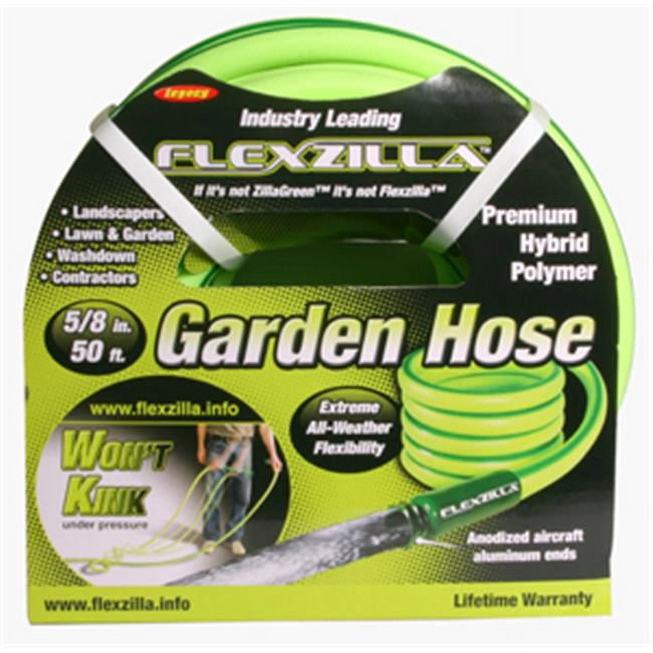 Legacy Manufacturing Co Flexzilla 50 ft Hybrid Polymer Garden Hose ...