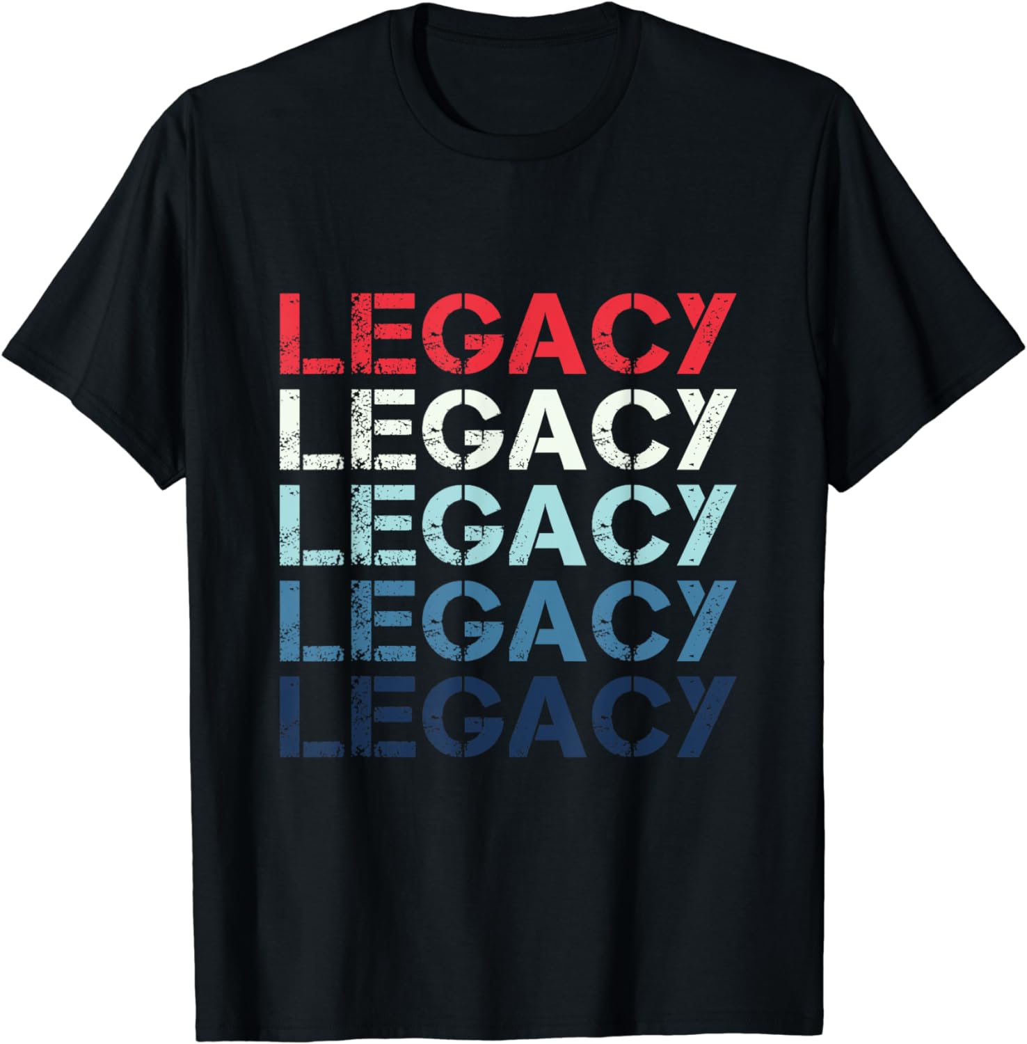 Legacy Name - Vintage Retro Legacy Name T-Shirt - Walmart.com