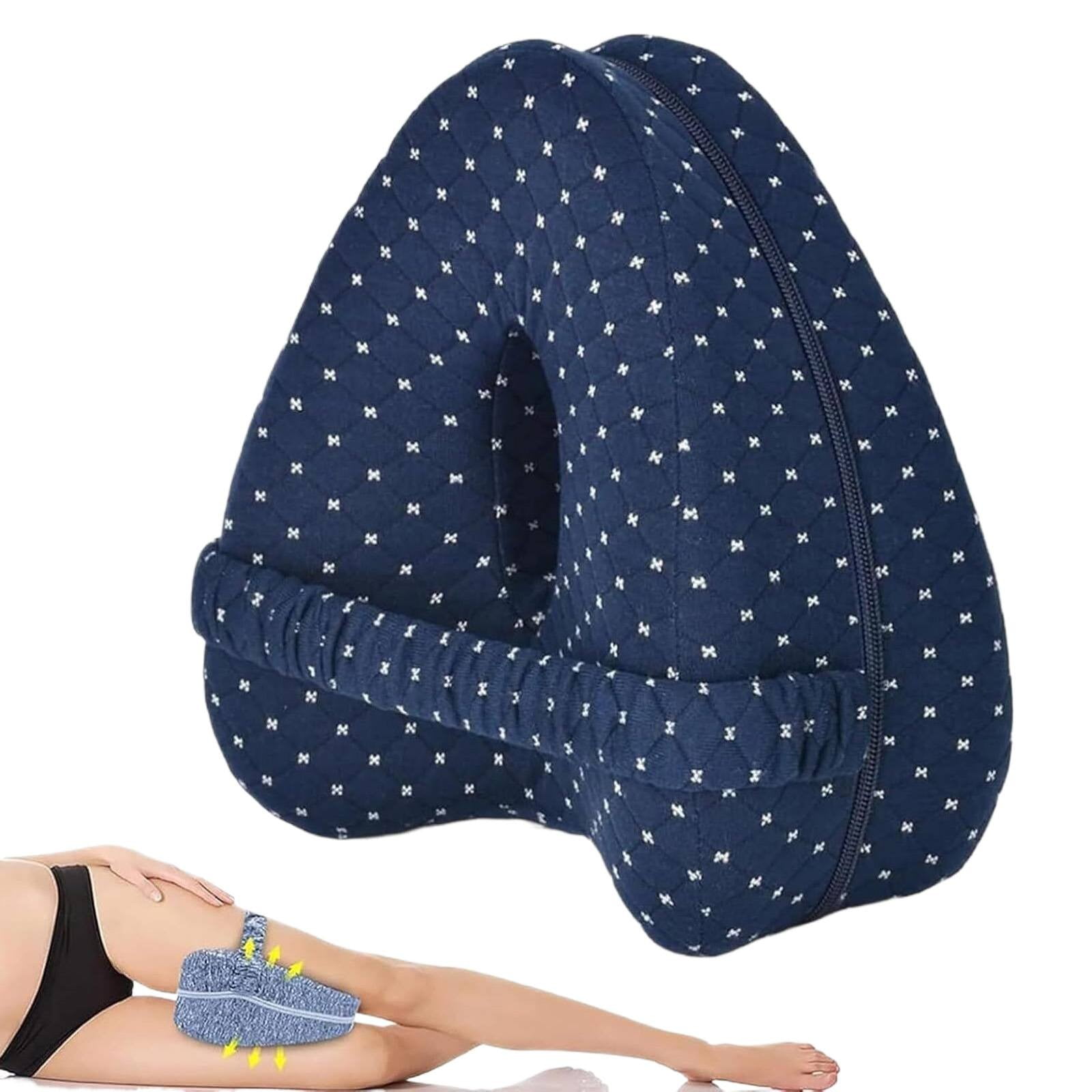 Legacy Orthopedic Knee Pillow for Side Sleepers - Contoured Foam Leg ...