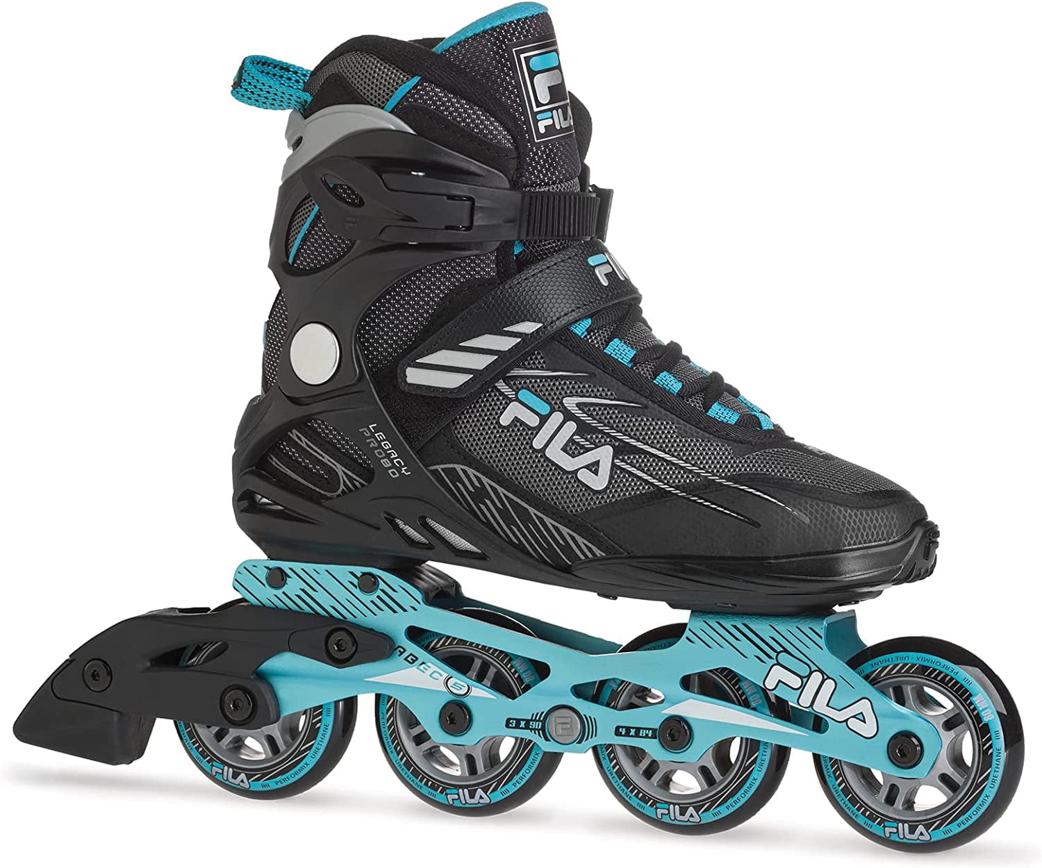 FILA Legacy Pro 80 Inline Skates for Men & Women, Adjustable Adult ...