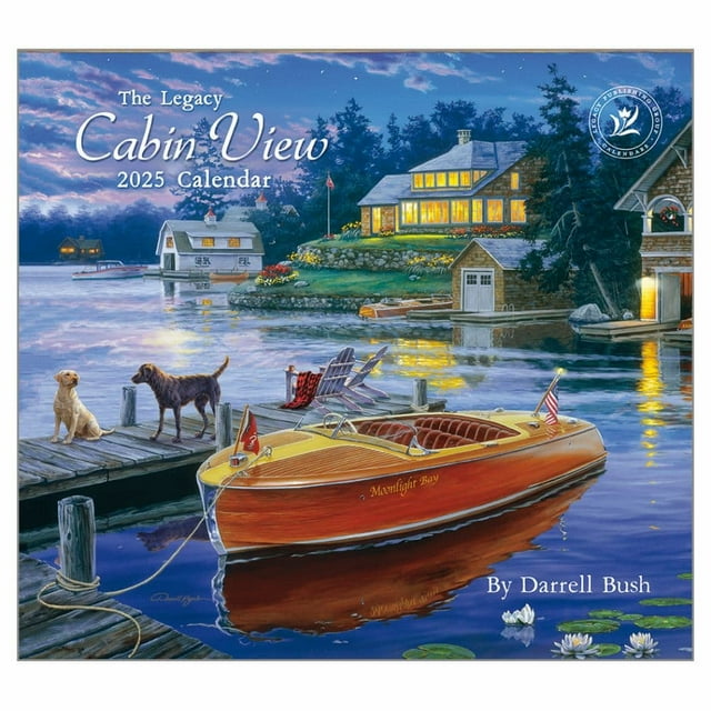 Legacy Publishing Group, Cabin View Bush 2025 Wall Calendar - Walmart.com