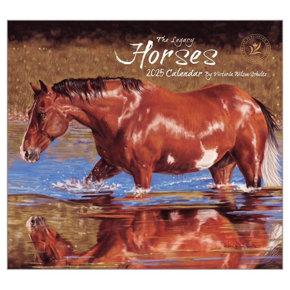 Legacy Publishing Group, Horses 2025 Wall Calendar by Victoria Wilson ...