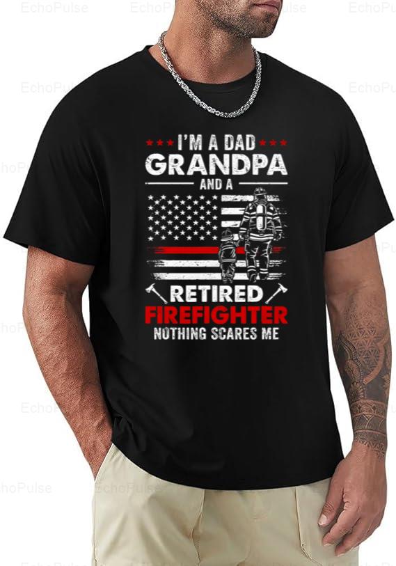 Legacy Role Grandpa Dad Firefighter Family Tribute T-Shirt - Walmart.com