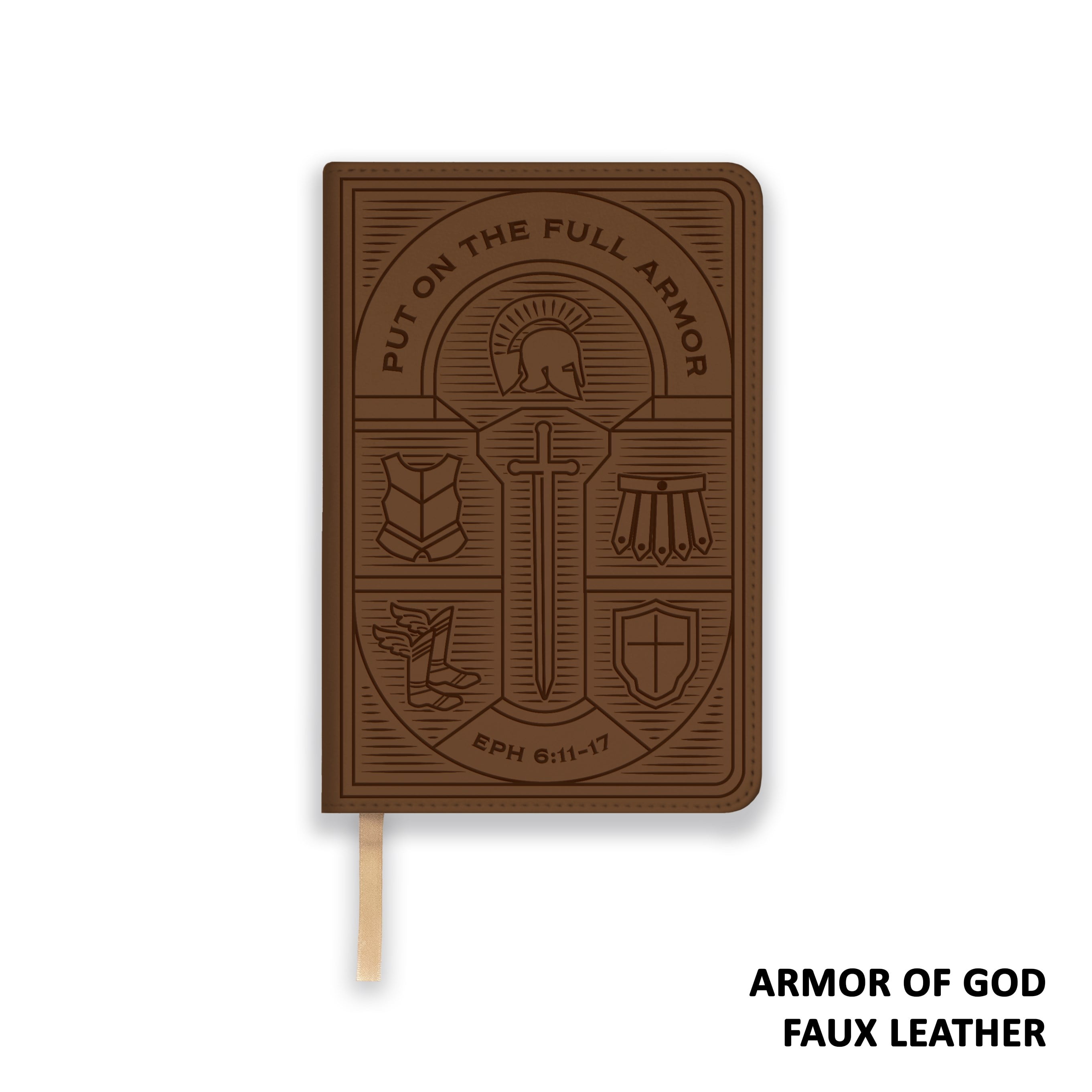 Legacy Standard Bible Compact Edition Paste-Down Brown Faux Leather ...