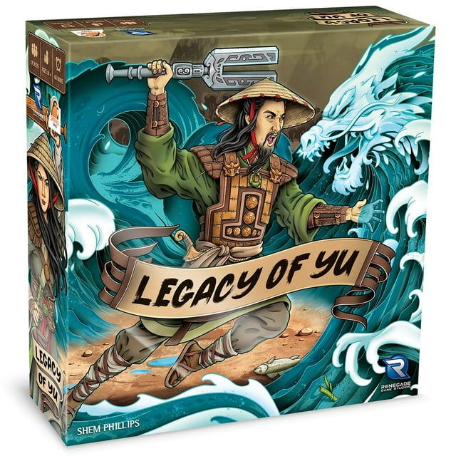 Free Shipping! Legacy of Yu - Solo Campaign Style Board Game, Set In ...