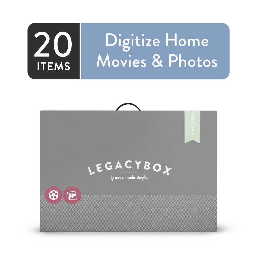 Legacybox, Mail-in Digitizing Kit for Home Movies & Photos, Closet ...
