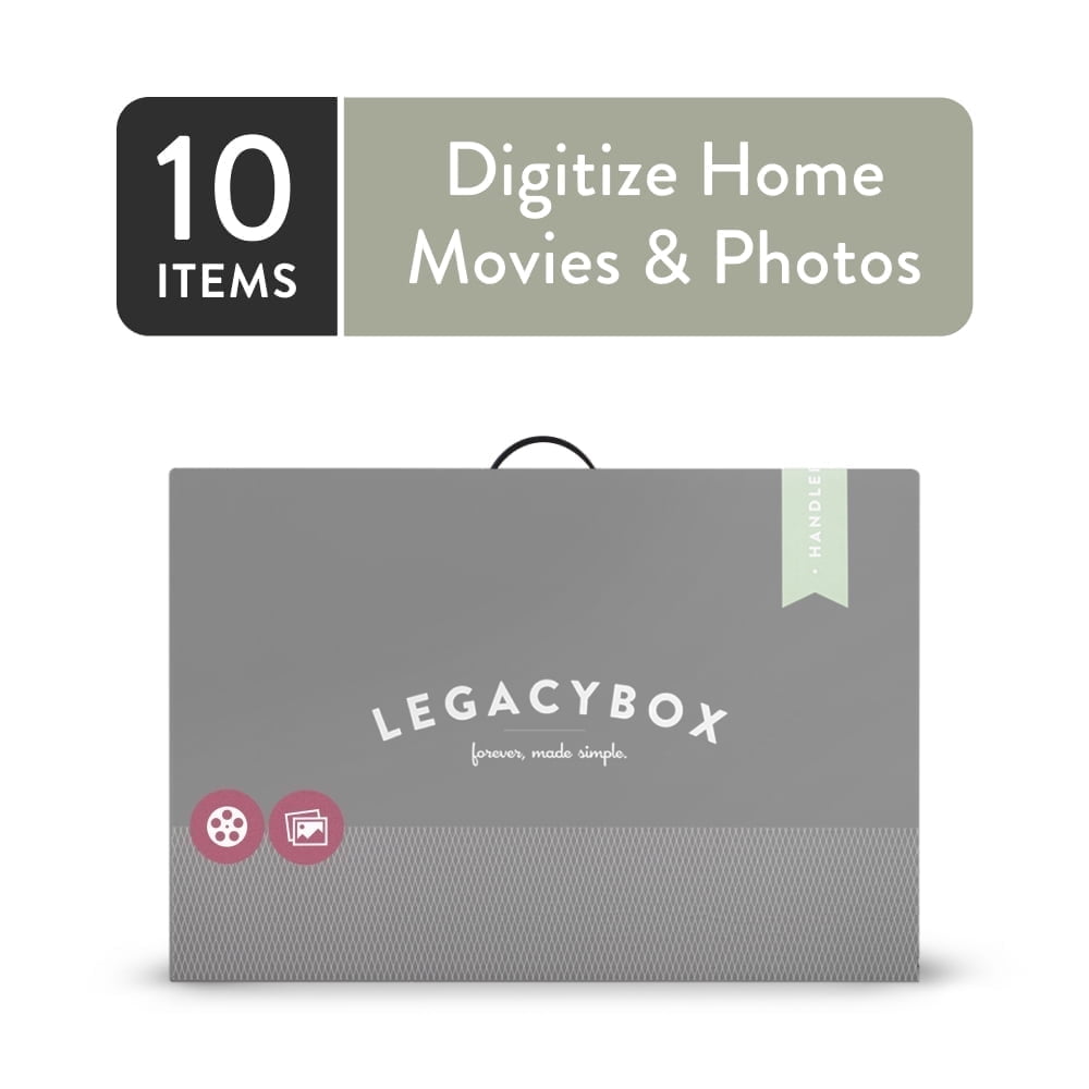 Legacybox, Mail-in Digitizing Kit for Home Movies & Photos, Family (Includes 10 Items) - Walmart.com