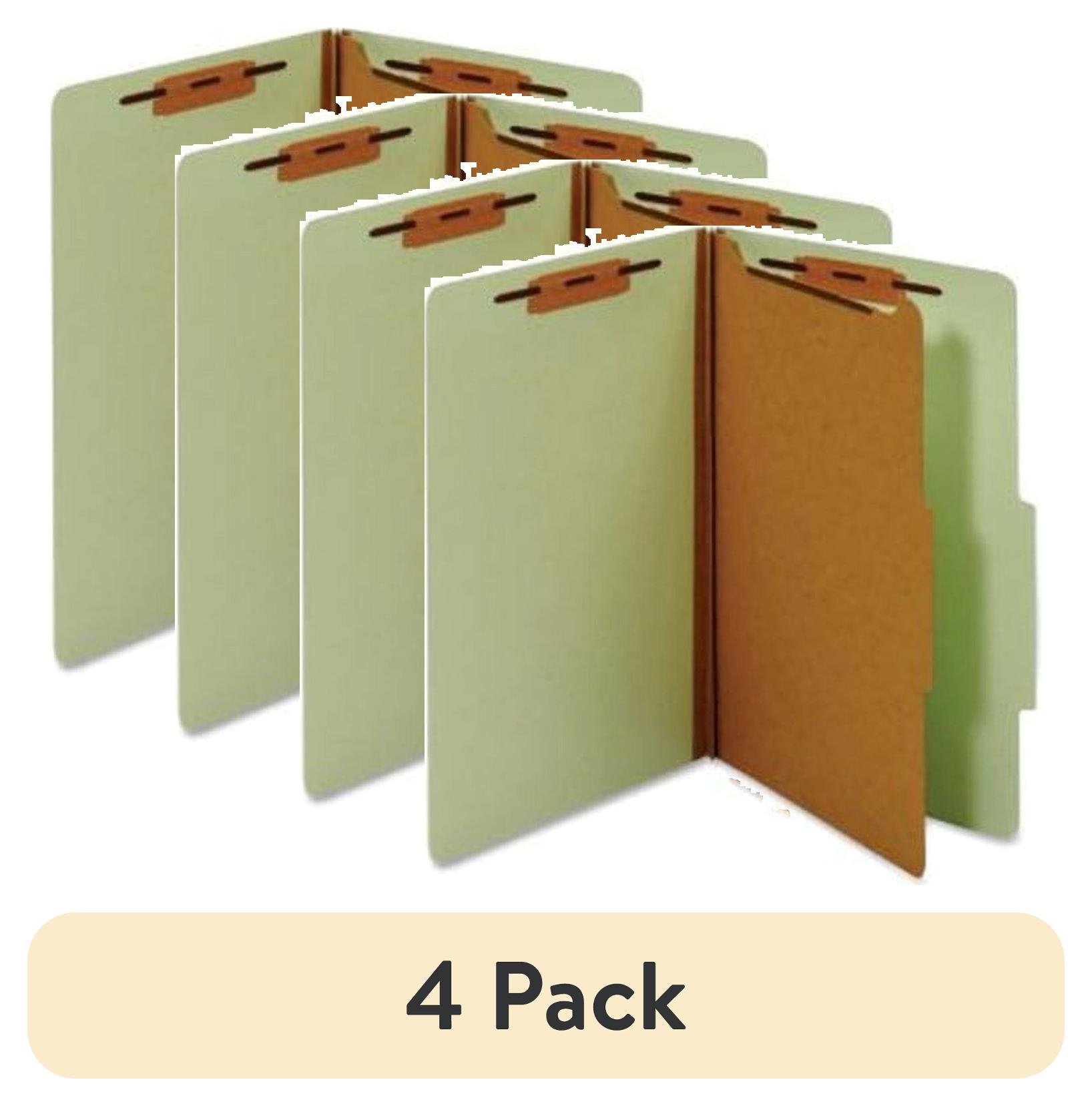 (4 pack) Pendaflex Legal Recycled Classification Folder - Walmart.com