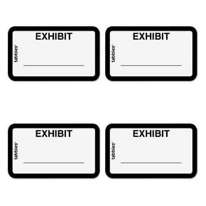 Exhibit Stickers