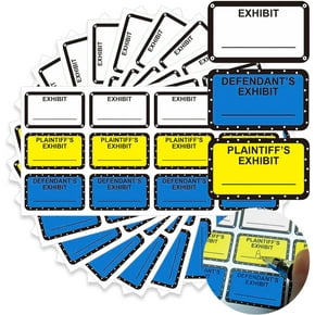 Exhibit Stickers