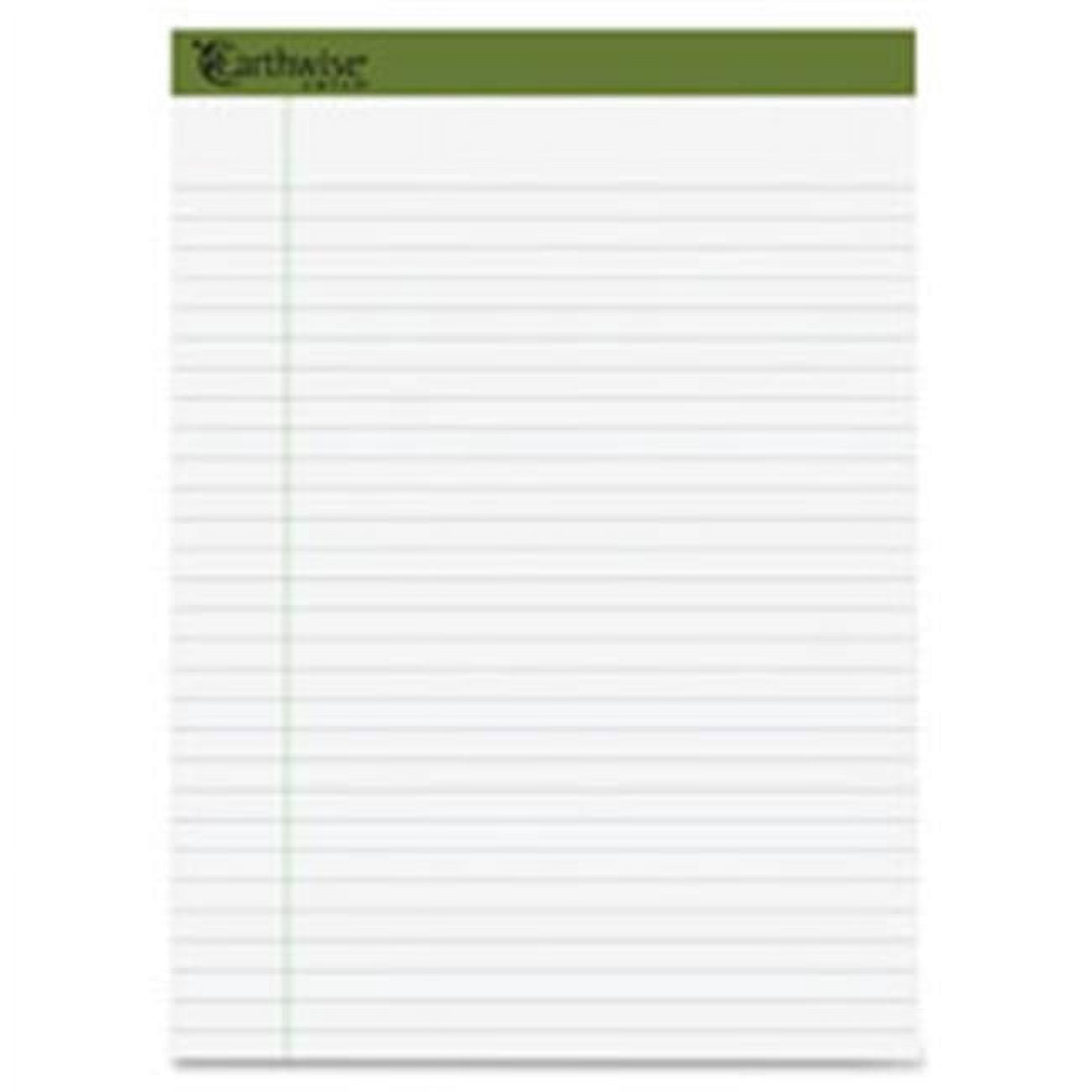 Legal Pad - White - 5 in. x 8 in. - 20 Lb - 40 Sheets - 6-PK - Walmart.com