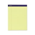 Legal Ruled Pads Narrow Rule, 8.5 x 11.75, Canary, 50 Sheets, 4/Pack ...
