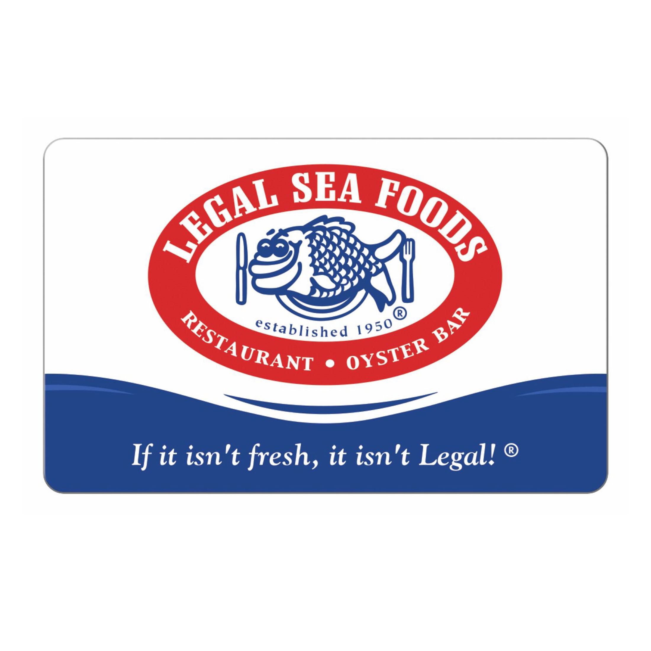 Legal Sea Foods $25 eGift Card [Email Delivery] - Walmart.com