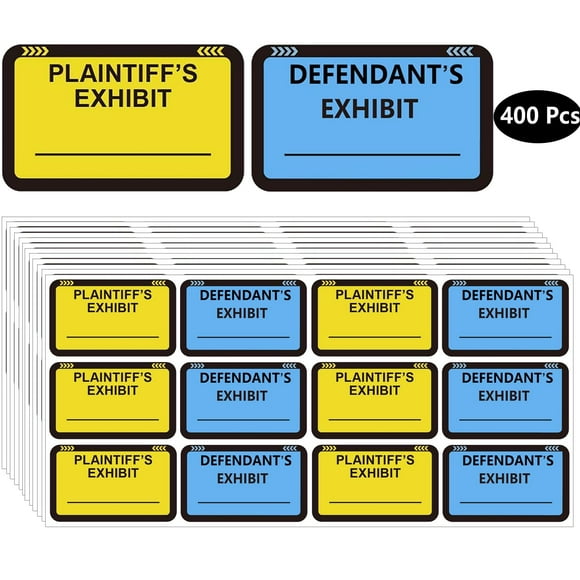 Exhibit Labels