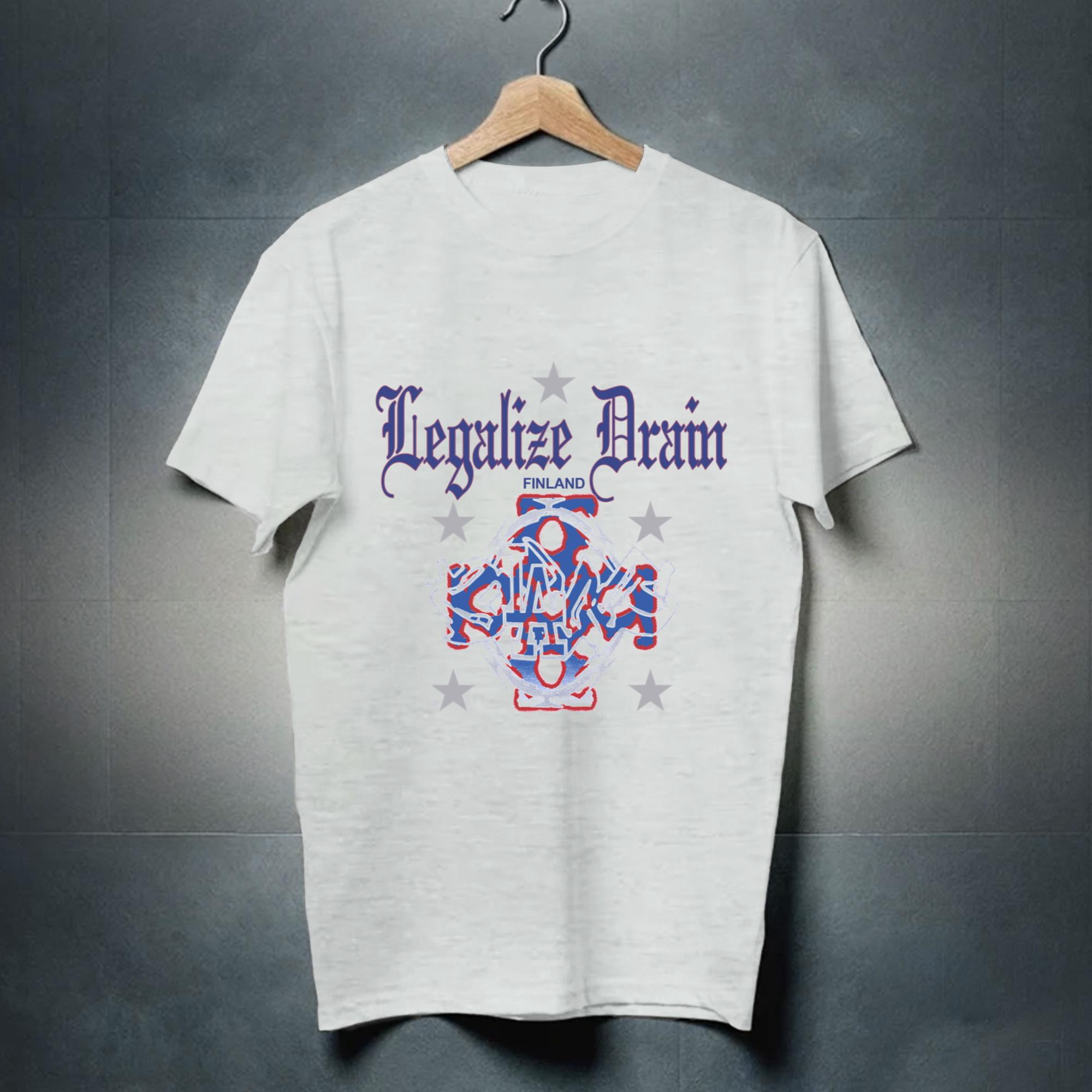 Legalize Drain Finland Tee-TH4555 - Walmart.com