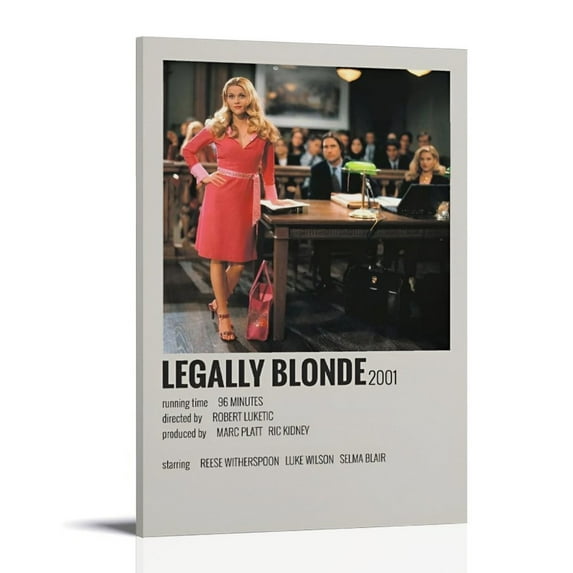 Legally Blonde Movie Canvas Poster Decorative Painting Posters Wall Art ...