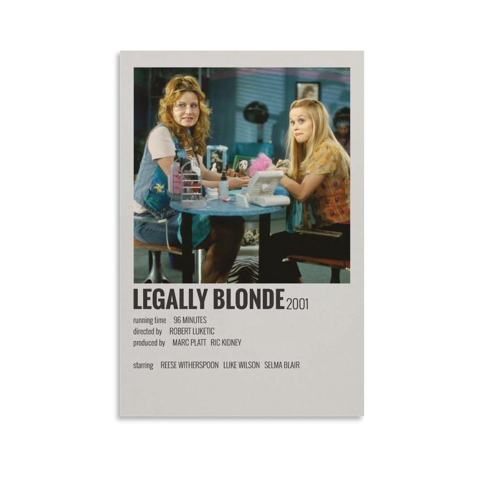 Legally Blonde Vintage Movie Poster Poster Decorative Painting Canvas ...