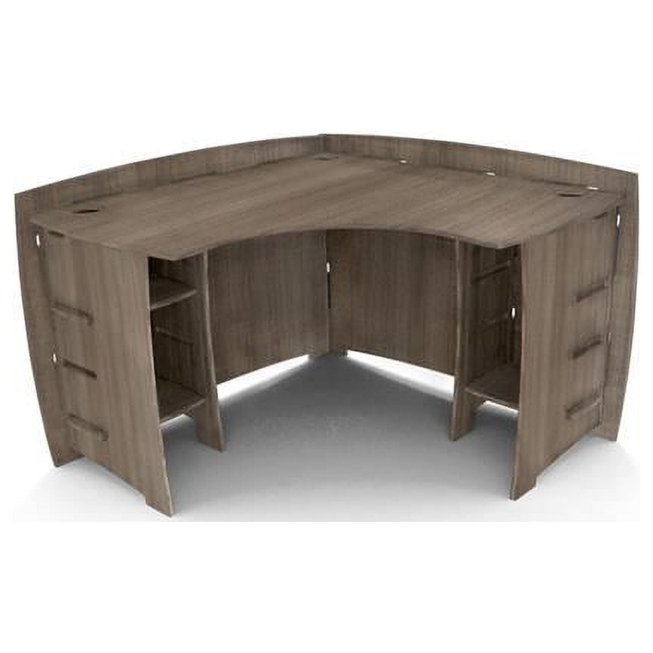 Legare Furniture 47 in. Corner Desk - Grey Driftwood - Walmart.com